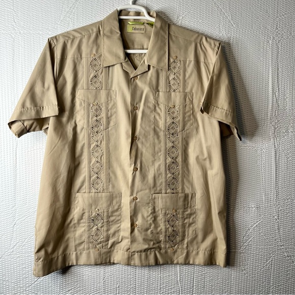 Cubavera | Shirts | Cubavera Guayabera With Four Pockets Size Xl | Poshmark